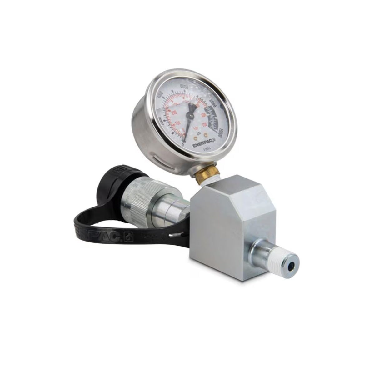 GA45GC -Enerpac- Adaptador para manómetro en ángulo 45° -3/8" NPT- CHC ...