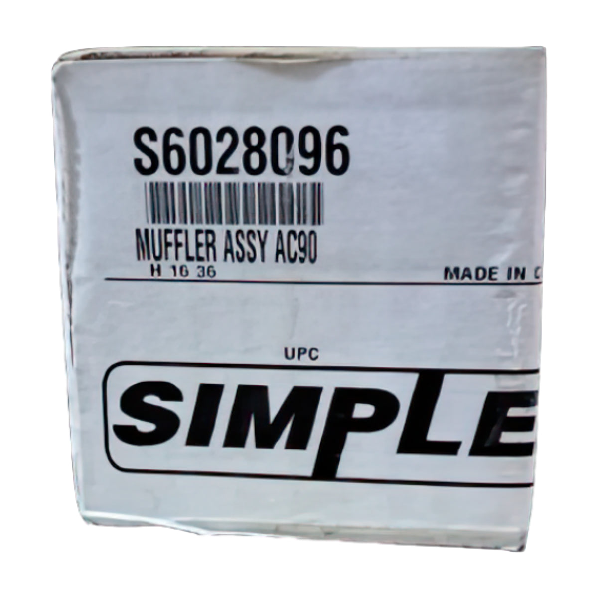 S6028096 - Simplex - Conjunto de silenciador ac90 | Compresores y ...